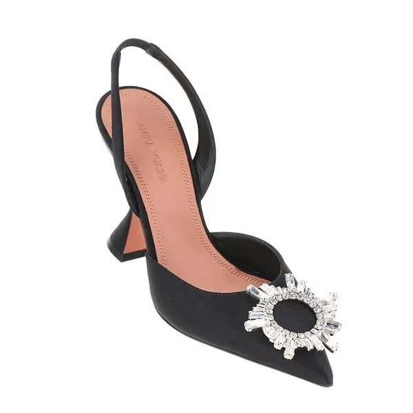 AMINA MUADDI Begum Sling' Satin Slingback Pumps