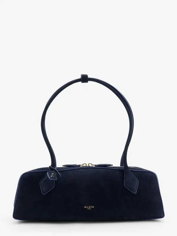 Alaïa Teckel Medium Suede Shoulder Bag - Multicolor