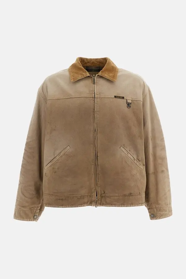 GOLDEN GOOSE Giacca Reversibile In Cotone - Brown