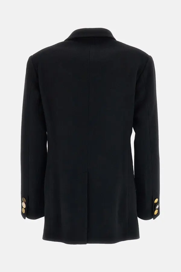 Junya Watanabe Giacca Monopetto In Lana E Cashmere