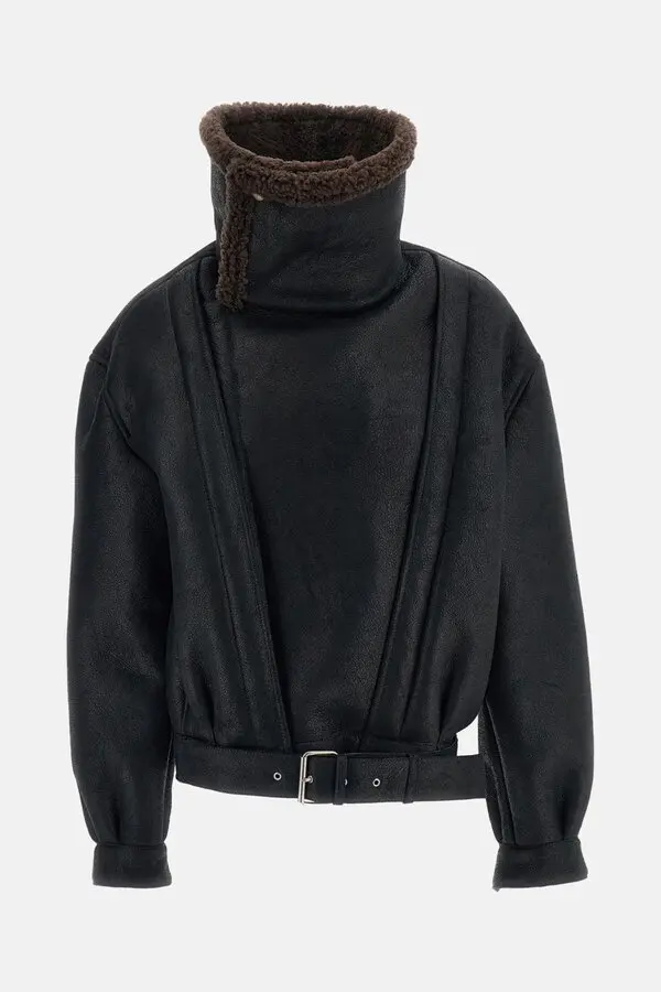 HALFBOY Giacca Aviator Shearling