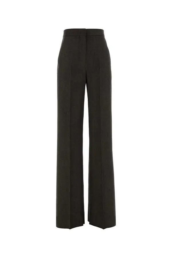 MAX MARA Wool Campo Palazzo Pant