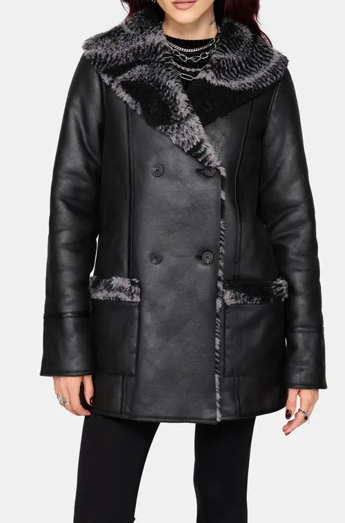 DISTURBIA Paleo Snake Reversible Coat