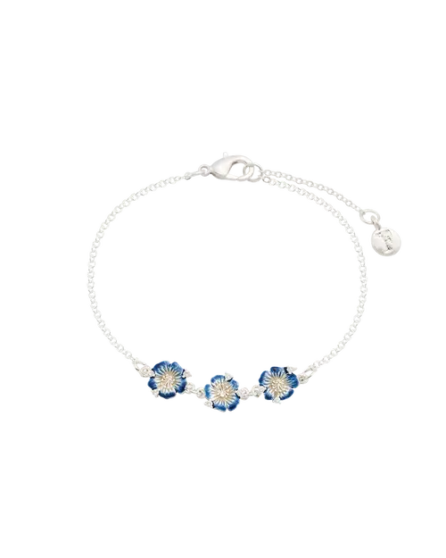 FABLE ENGLAND Larkspur Charm Bracelet - Silver