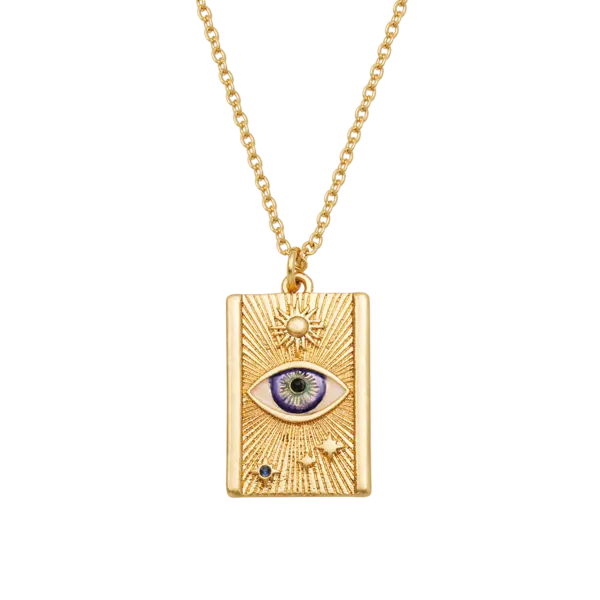 FABLE ENGLAND Talisman Eye Necklace
