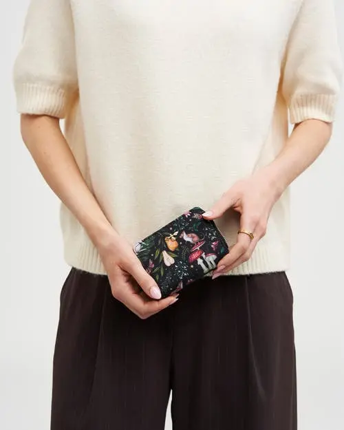 FABLE ENGLAND Niva Print Small Wallet