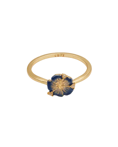 FABLE ENGLAND Larkspur Mini Stacking Ring