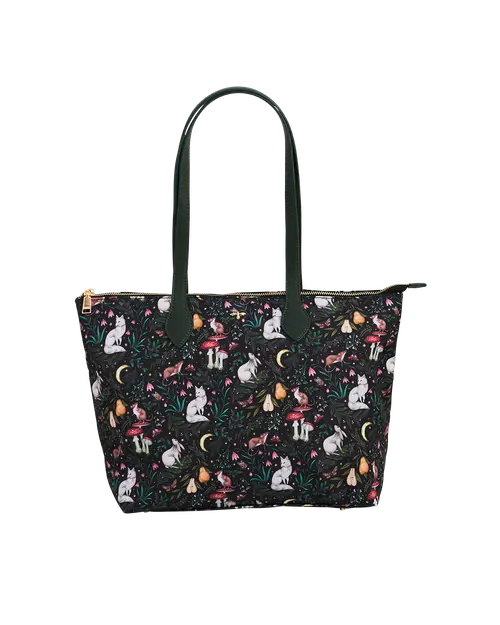 FABLE ENGLAND Edith Niva Print Tote Purse