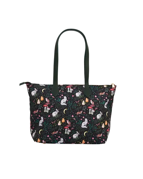 FABLE ENGLAND Edith Niva Print Tote Purse