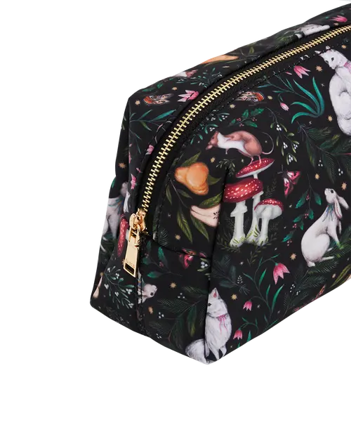 FABLE ENGLAND Niva Print Cosmetic Pouch