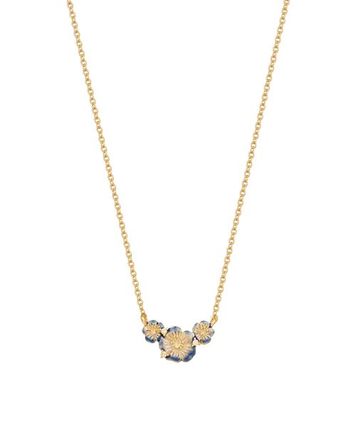 FABLE ENGLAND Larkspur Choker Necklace - Gold