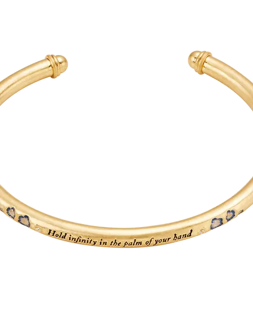 FABLE ENGLAND Larkspur Bangle - Gold