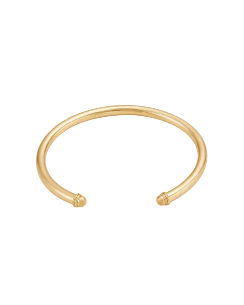 FABLE ENGLAND Larkspur Bangle - Gold