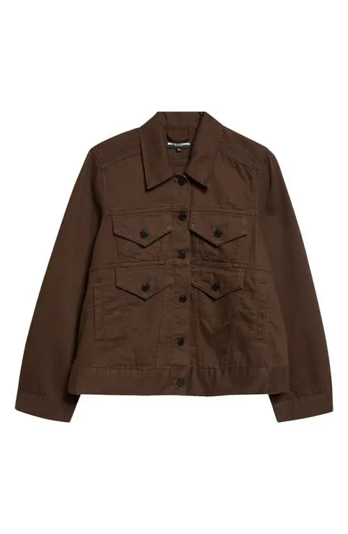 MELITTA BAUMEISTER Double Pocket Boxy Cotton Denim Jacket