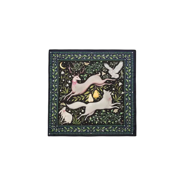 FABLE ENGLAND Niva Narrative Medium Square Scarf
