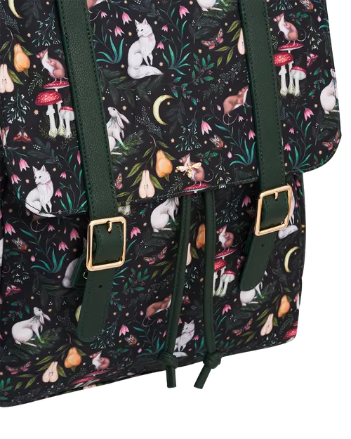 FABLE ENGLAND Flora Niva Print Backpack