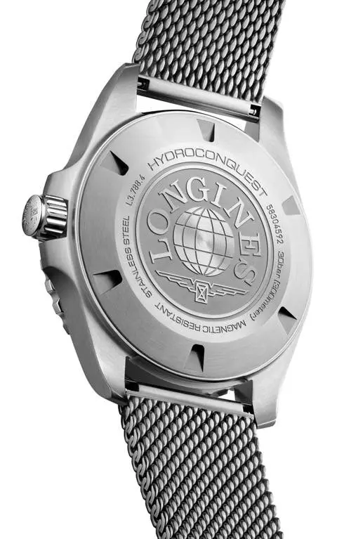 LONGINES Hydroconquest Automatic Mesh Strap Watch