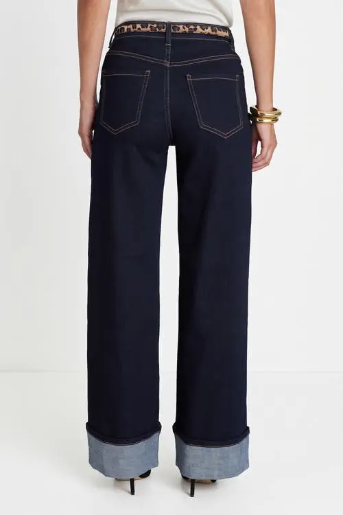 THE NOLI SHOP Claire Palazzo Cuff Jean