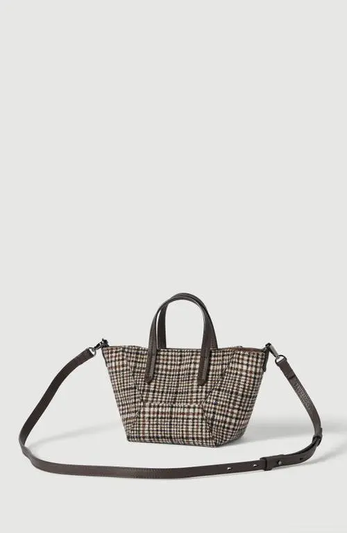 Brunello Cucinelli Prince Of Wales Bc Duo Mini Bag