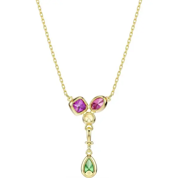 SWAROVSKI Imber Crystal Y-necklace - Gold