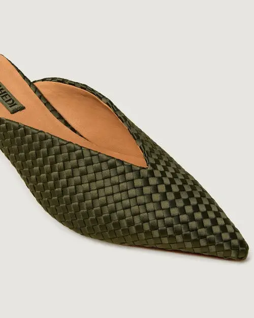 NAGHEDI Strada Kitten Heel Satin