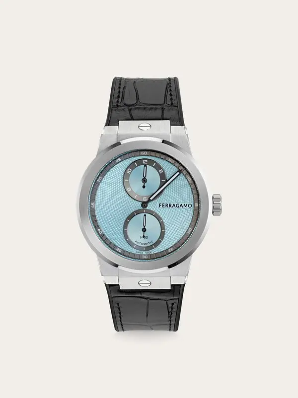 FERRAGAMO F-80 Auto Manufacture Watch - Blue