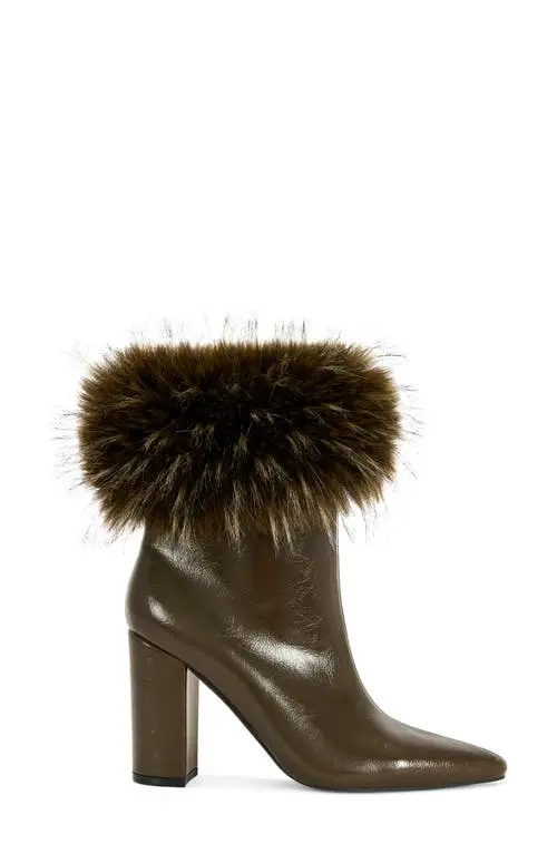 AZALEA WANG Borough Faux Fur Bootie