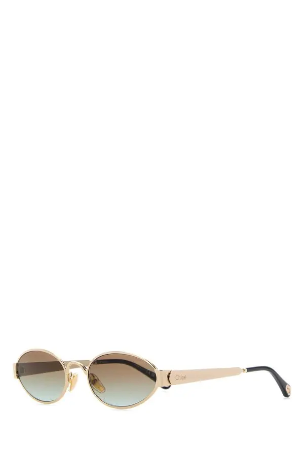 Chloé Metal Holly Sunglasses - Gold