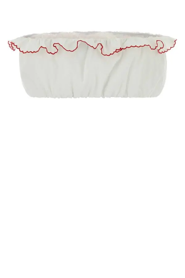 Miu Miu Poplin Crop-top