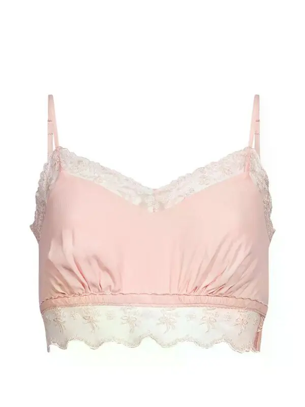 SIMONE ROCHA Lace-trimmed Camisole Top