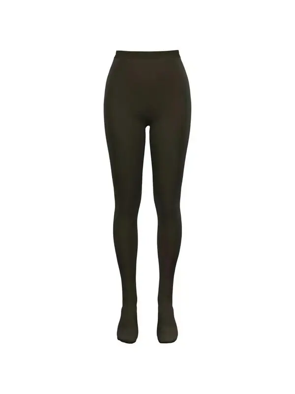 Wolford Merino-blend Tights - Brown