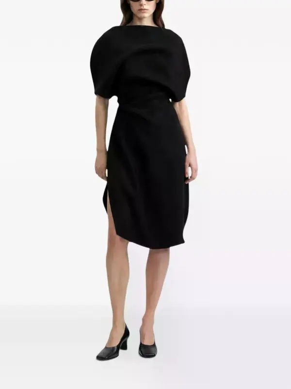 Séfr Naomi Draped Midi Dress
