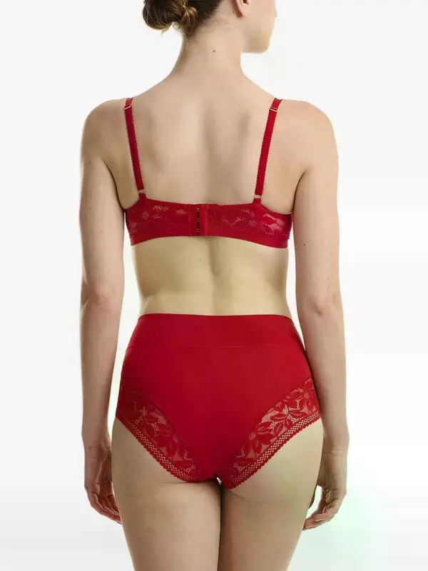 Wolford Lace-trim High-waisted Briefs