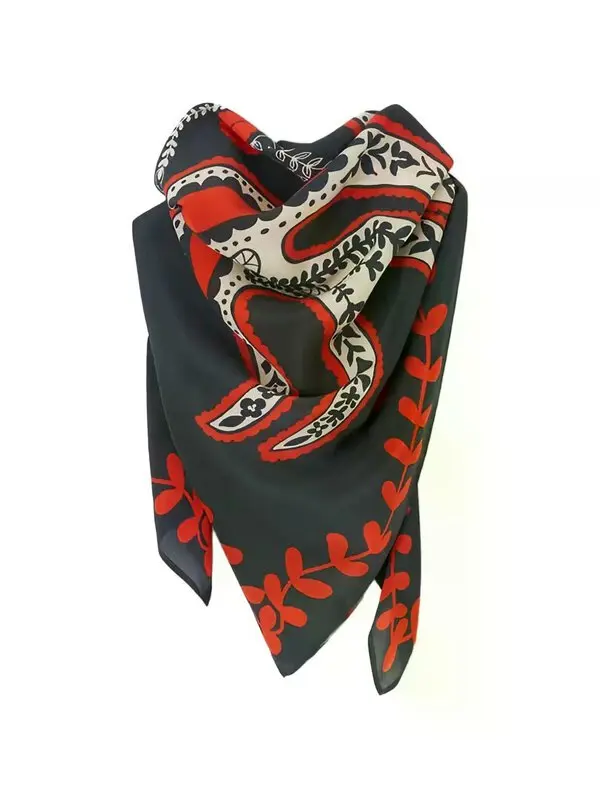 Rodebjer Four Swallow Silk Scarf