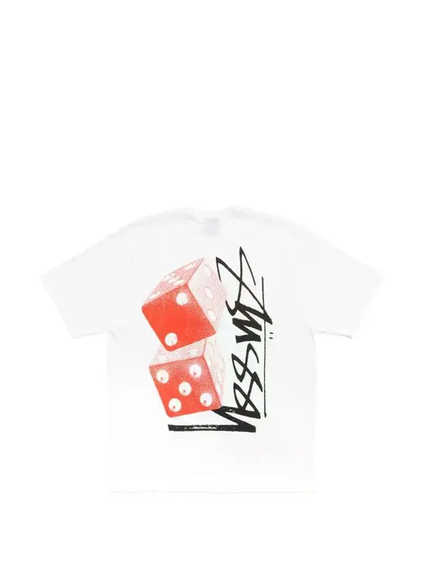 StÜssy Dice-print T-shirt