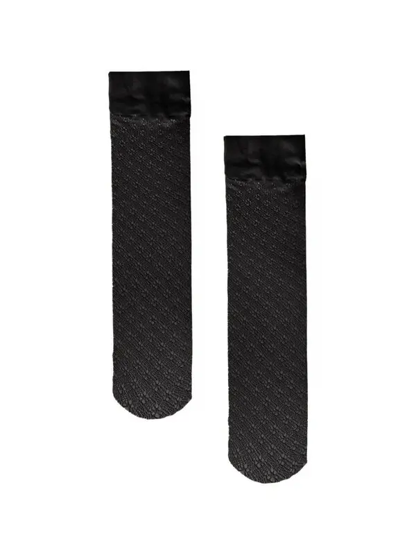Wolford Blossom Floral-net Socks