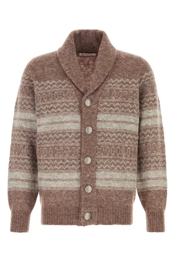 Brunello Cucinelli Embroidered Cashmere Cardigan