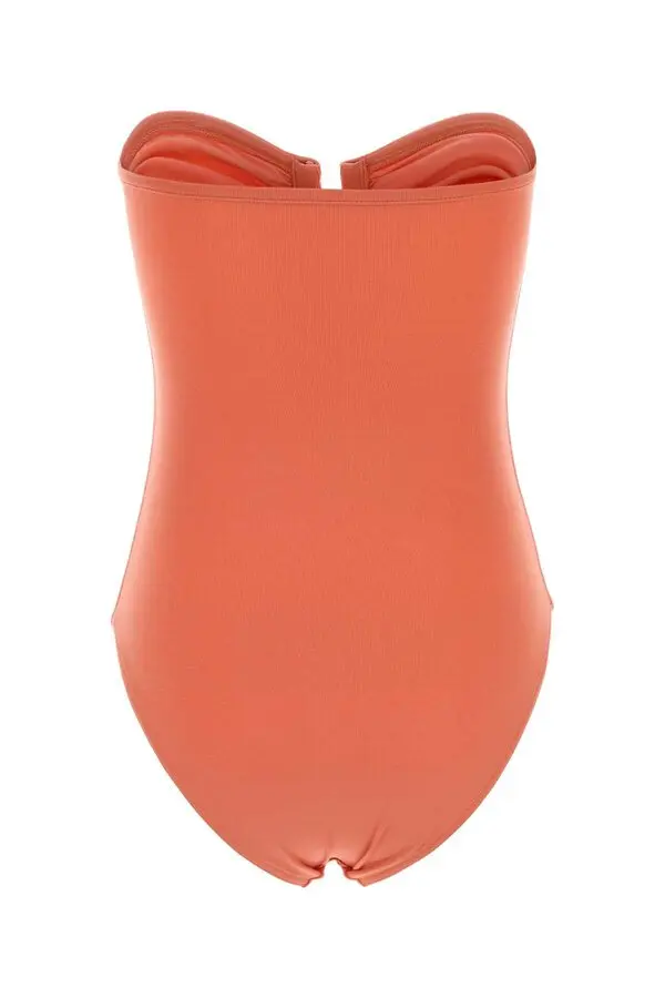 ERES Peach Stretch Nylon Cassiopee Swimsuit - Orange