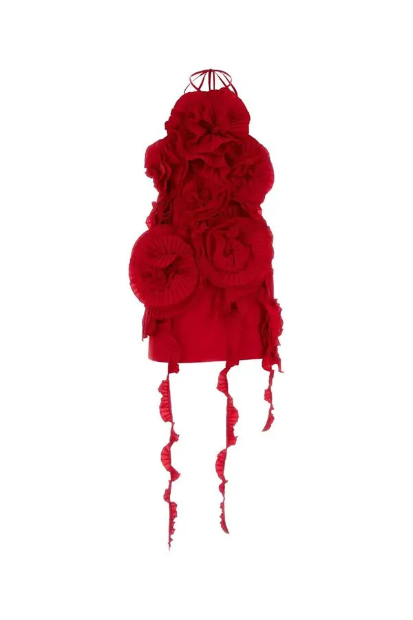 Blumarine Taffeta Mini Dress