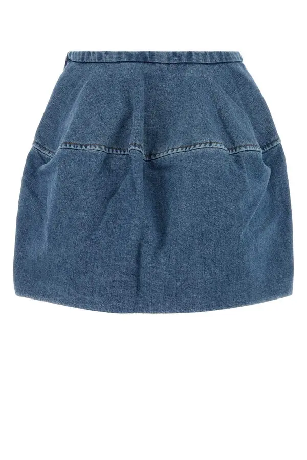 Loewe Denim Mini Skirt