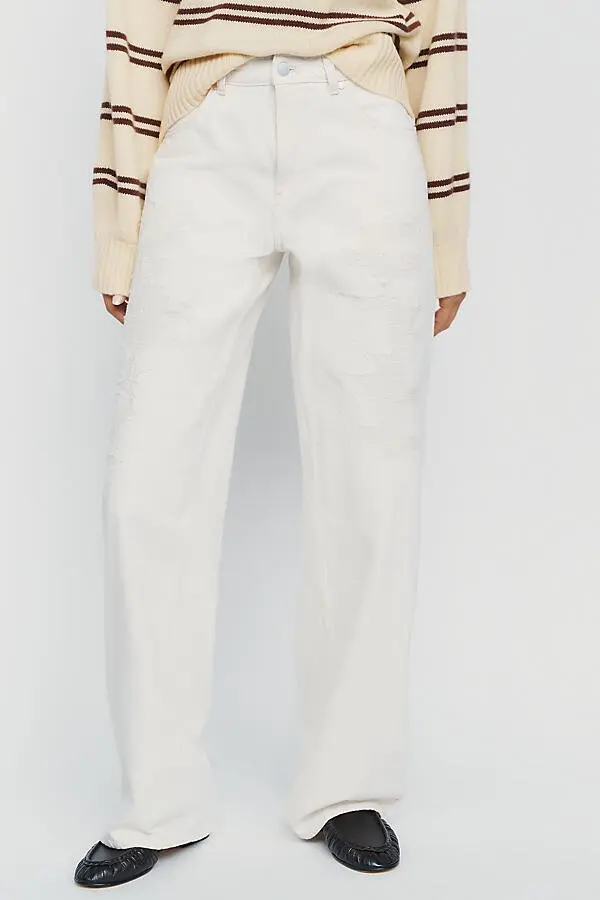 PILCRO Sloane High Rise Slouchy Relaxed Jeans