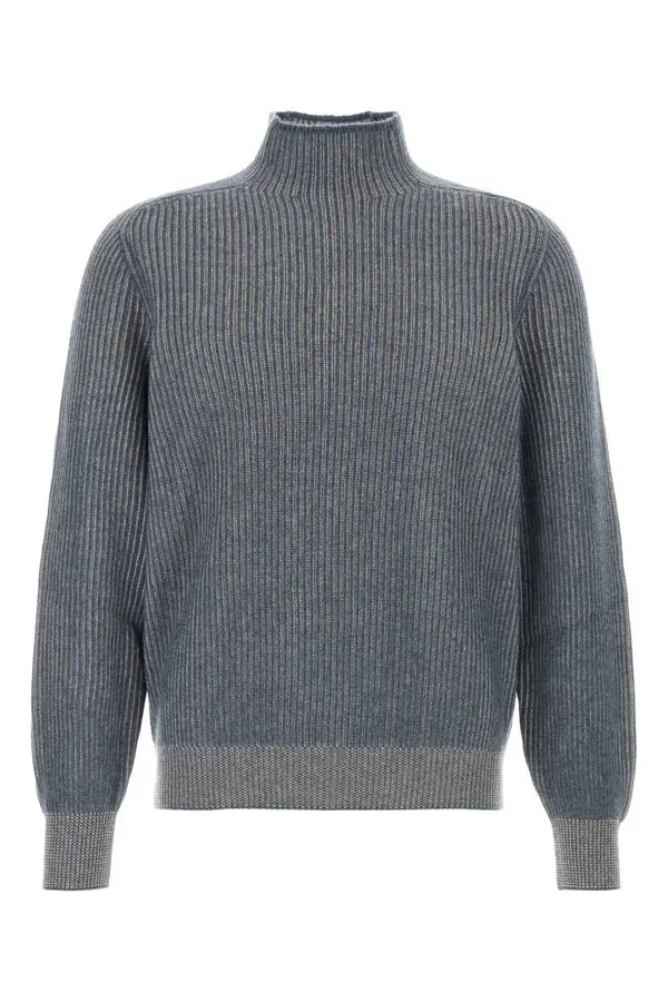 Brunello Cucinelli Two-tone Cashmere Sweater - Multicolor