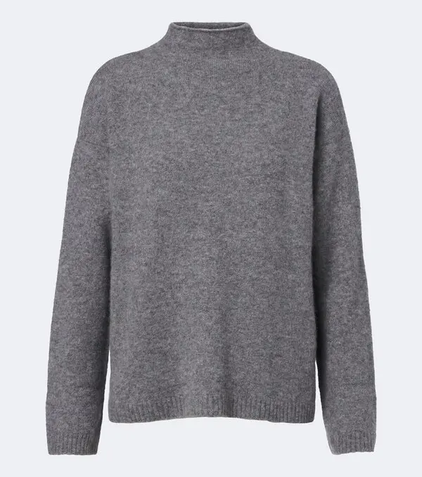 Max Mara Cashmere-blend Sweater - Grey