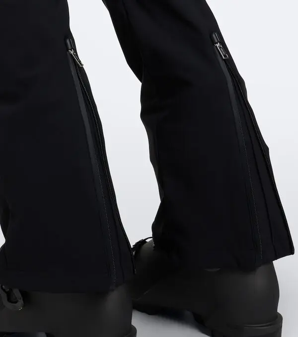 YVES SALOMON Hooded Down Ski Suit - Black