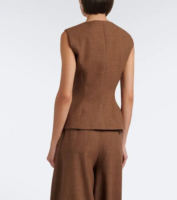 Magda Butrym Virgin Wool Vest