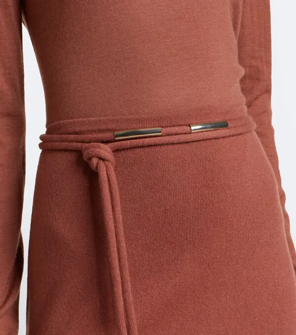 Max Mara Knitted Cashmere Maxi Skirt