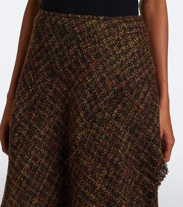 Proenza Schouler White Label Layne Bouclé Midi Skirt