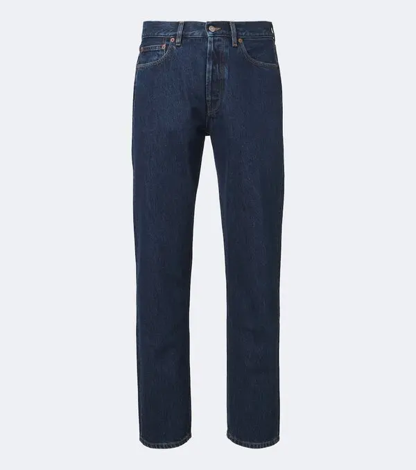 Thom Sweeney Mid-rise Slim Jeans
