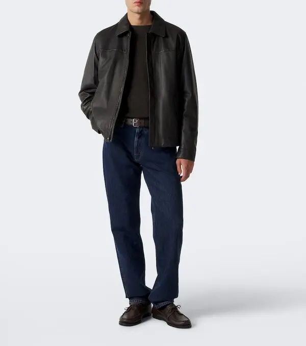 Thom Sweeney Mid-rise Slim Jeans