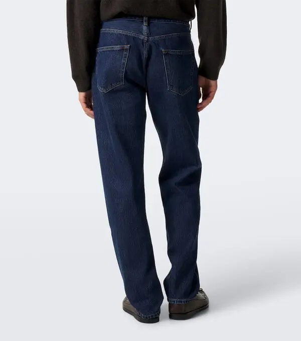 Thom Sweeney Mid-rise Slim Jeans